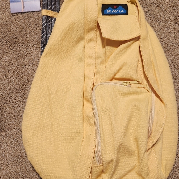 Kavu | Bags | Kavu Yellow Rope Sling Bag | Poshmark